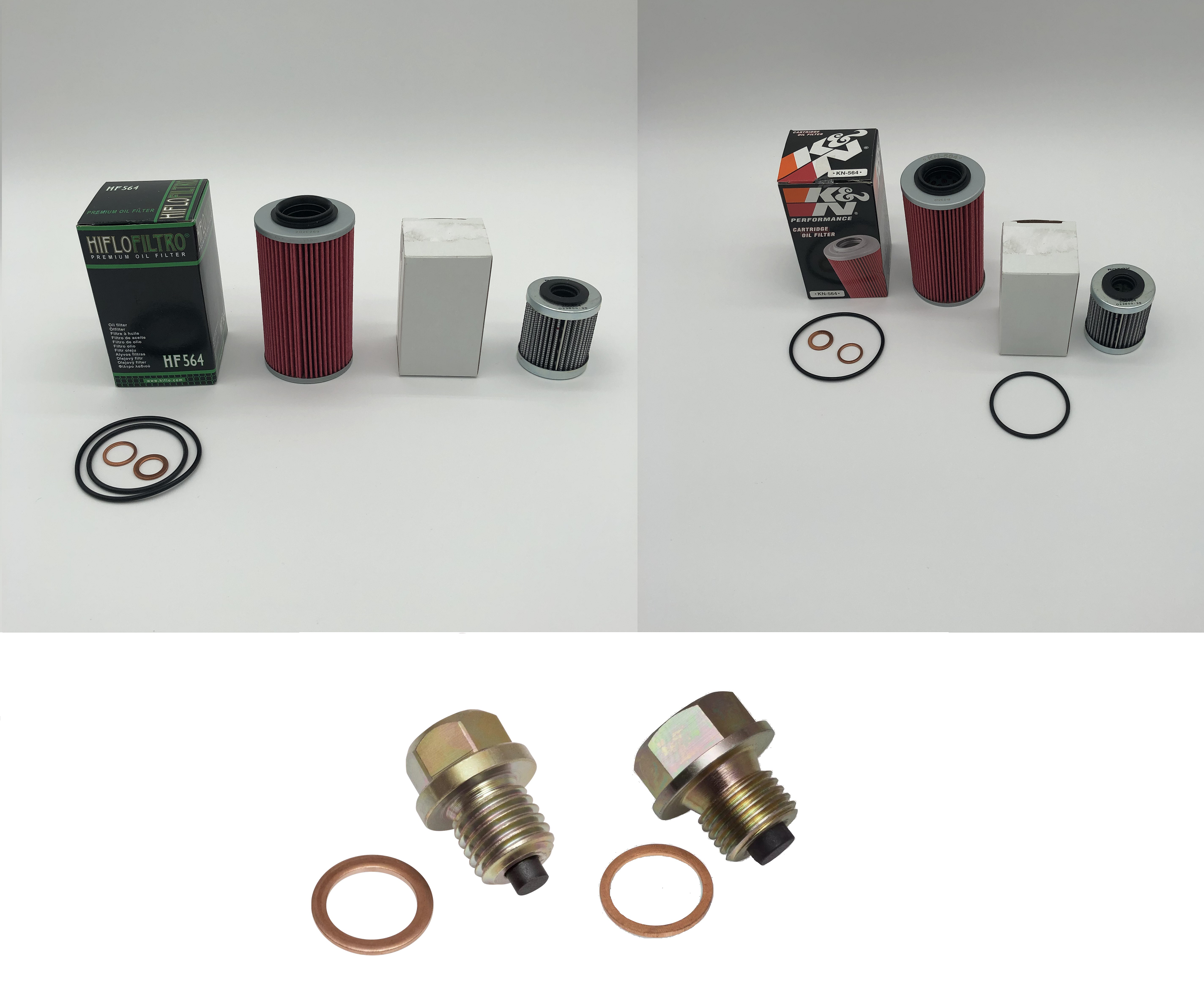 BajaRon's Complete SE5 Oil Change Kit - Oil Filter w/Seals & Magnetic